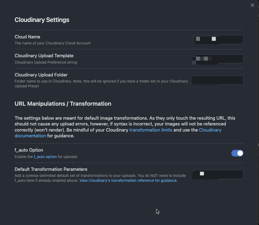 Configuring the Plugin